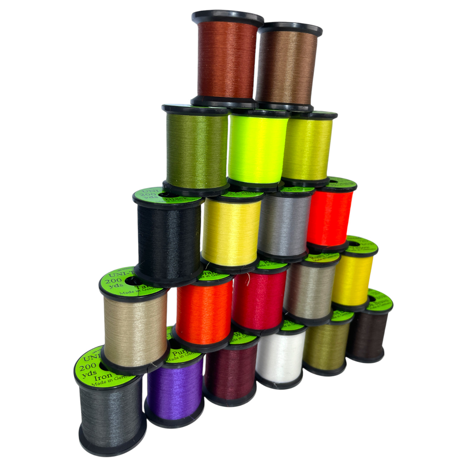 Uni 8/0 Thread Pack for Fly Tying from The Essential Fly